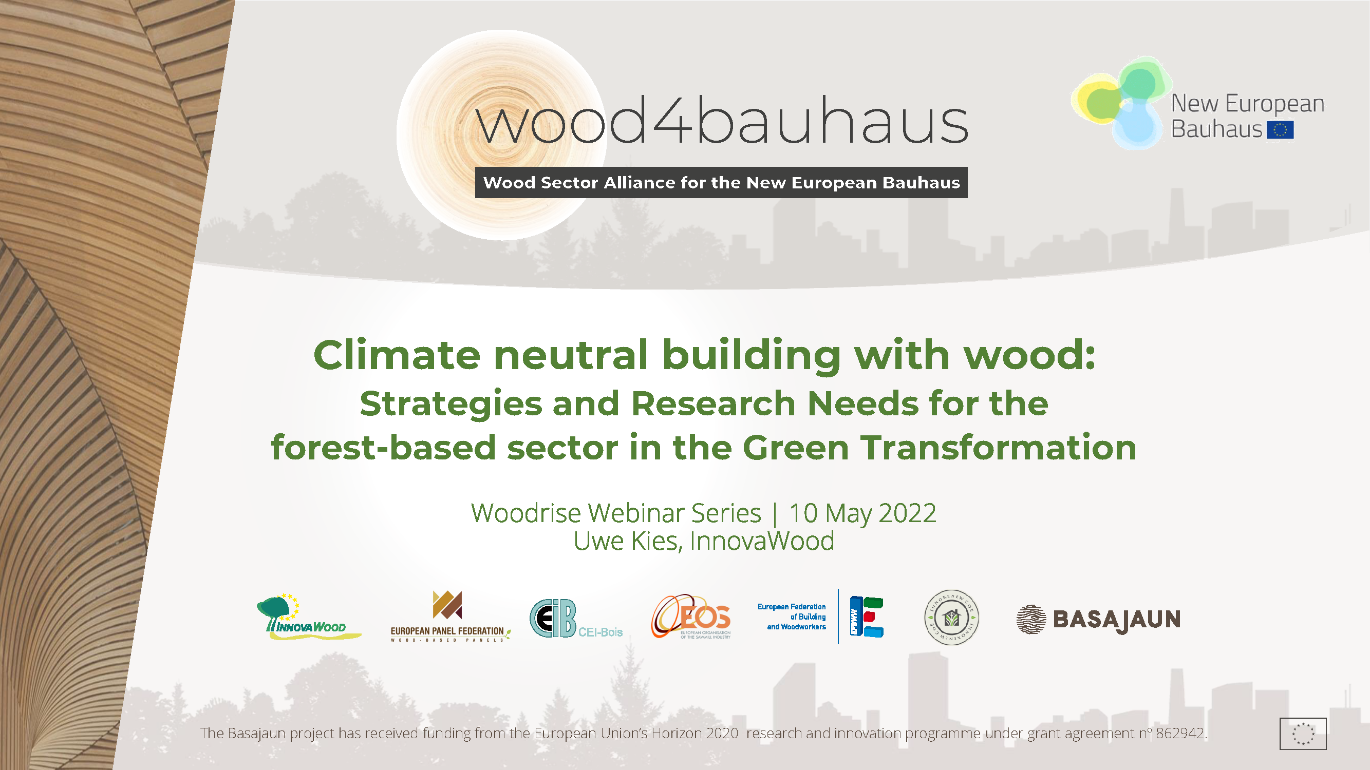 Woodrise Webinar Series | Climate neutral building with wood ...