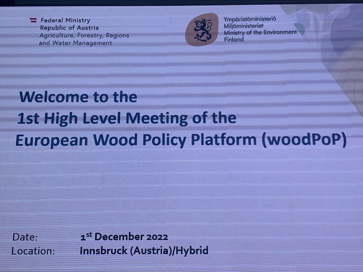 WoodPoP (European Wood Policy Platform) is launched! - basajaun-horizon.eu